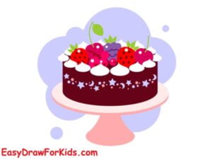 How To Draw A Birthday Cake - 5 Ways (With Pictures)