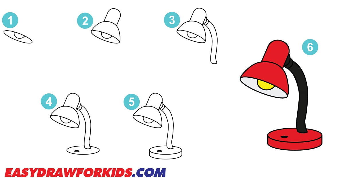How To Draw A Lamp - 3 Ways (With Pictures)