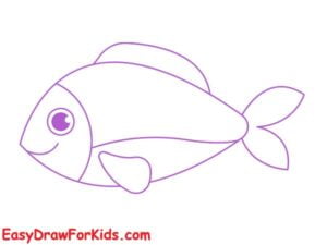 How To Draw A Cute Fish - 6 Ways (With Pictures)