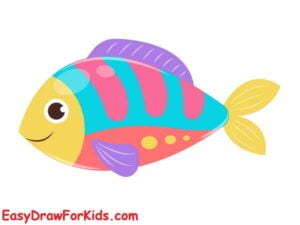 How To Draw A Cute Fish - 6 Ways (With Pictures)