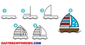 How To Draw A Boat – 8 Ways (With Pictures)