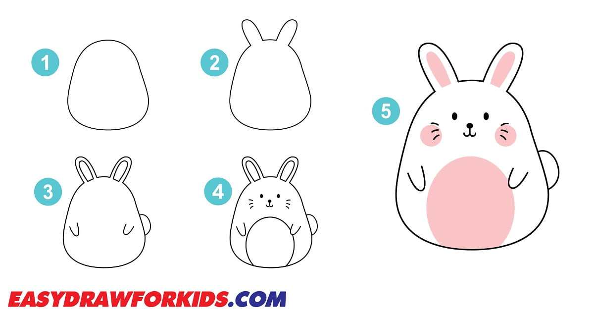 How To Draw A Bunny - 8 Ways (With Pictures)