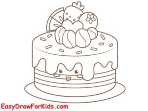 How To Draw A Birthday Cake - 5 Ways (With Pictures)
