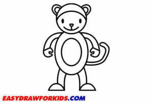 How To Draw A Monkey – 5 Ways (With Pictures)