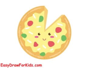 How To Draw A Pizza - 4 Ways (With Pictures)