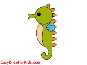 How To Draw A Seahorse - 4 Ways (With Pictures)