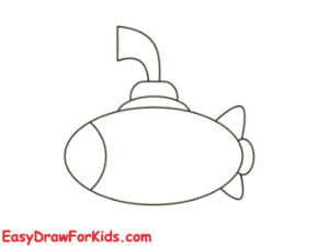 How To Draw A Submarine - 4 Ways (With Pictures)