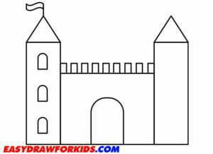 How To Draw A Castle - 4 Ways (With Pictures)