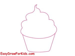 How To Draw A Cupcake - 7 Ways (With Pictures)