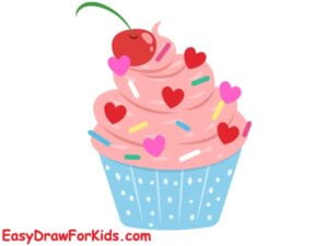 How To Draw A Cupcake - 7 Ways (With Pictures)