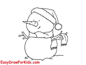 How To Draw A Snowman - 8 Ways (With Pictures)