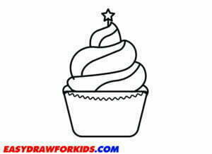 How To Draw A Cupcake - 7 Ways (With Pictures)