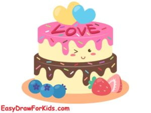 How To Draw A Birthday Cake - 5 Ways (With Pictures)