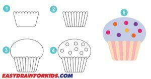 How To Draw A Cupcake - 7 Ways (With Pictures)