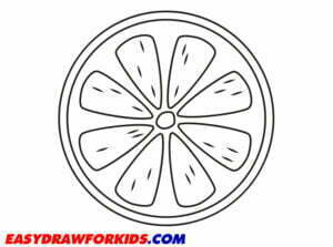 How To Draw An Orange - 5 Ways (With Pictures)