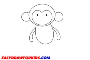 How To Draw A Monkey – 5 Ways (With Pictures)
