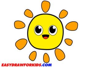 How To Draw The Sun - 4 Ways (With Pictures)