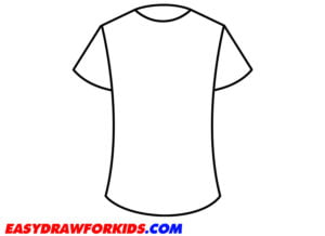 How To Draw A T-Shirt - 2 Ways (With Pictures)