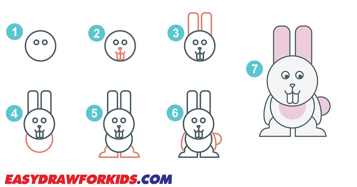 How To Draw A Bunny - 8 Ways (With Pictures)