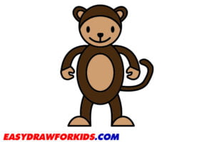 How To Draw A Monkey – 5 Ways (With Pictures)