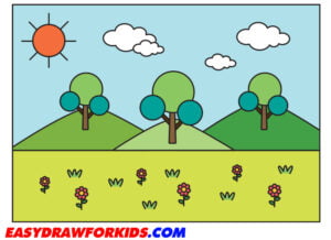 How To Draw Nature - 10 Steps (With Pictures)