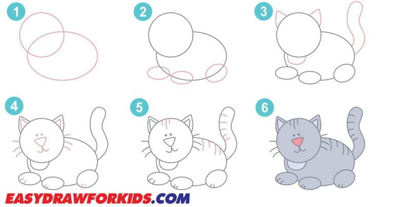 How To Draw A Cat - 8 Ways (With Pictures)