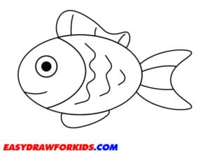 How To Draw A Cute Fish - 6 Ways (With Pictures)