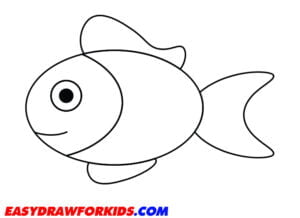 How To Draw A Cute Fish - 6 Ways (With Pictures)