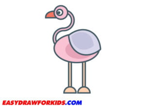 How To Draw A Flamingo - 4 Ways (With Pictures)