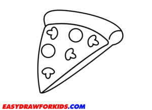 How To Draw A Pizza - 4 Ways (With Pictures)