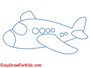 How To Draw An Airplane - 7 Ways (With Pictures)