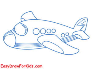 How To Draw An Airplane - 7 Ways (With Pictures)