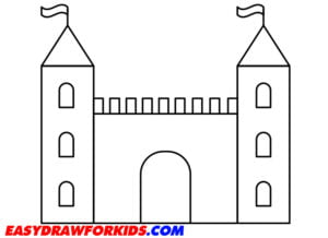 How To Draw A Castle - 4 Ways (With Pictures)