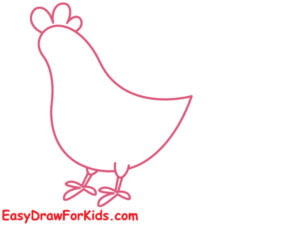 How To Draw A Chicken – 5 Ways (With Pictures)
