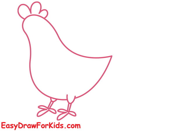 How To Draw A Chicken – 5 Ways (With Pictures)