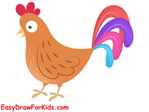 How To Draw A Chicken – 5 Ways (With Pictures)