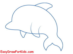 How To Draw A Dolphin – 6 Ways (With Pictures)