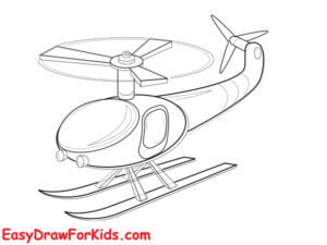 How To Draw A Helicopter - 5 Ways (With Pictures)