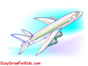 How To Draw An Airplane - 7 Ways (With Pictures)