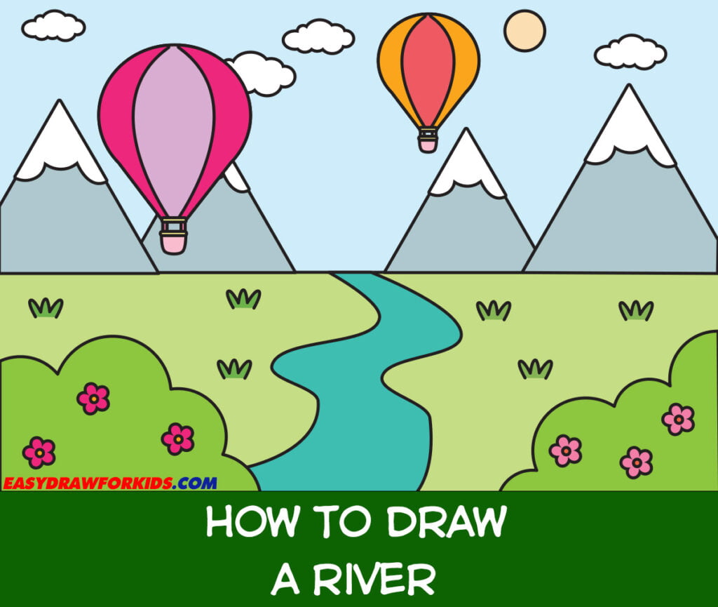 Landscapes - Easy Draw For Kids
