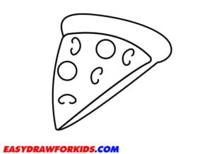 How To Draw A Pizza - 4 Ways (With Pictures)