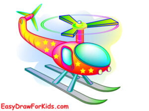 How To Draw A Helicopter - 5 Ways (With Pictures)