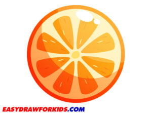 How To Draw An Orange - 5 Ways (With Pictures)