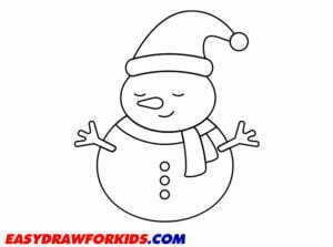 How To Draw A Snowman - 8 Ways (With Pictures)