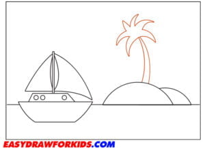 How To Draw An Island - 10 Steps (With Pictures)