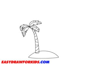 How To Draw A Palm Tree - 2 Ways (With Pictures)