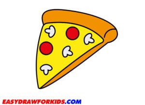 How To Draw A Pizza - 4 Ways (With Pictures)
