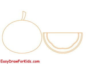 How To Draw An Orange - 5 Ways (With Pictures)