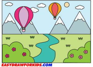 How To Draw A River - 10 Steps (With Pictures)