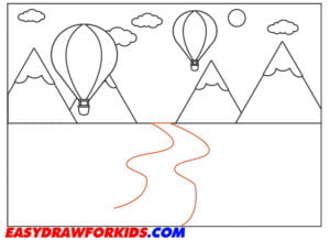 How To Draw A River - 10 Steps (With Pictures)